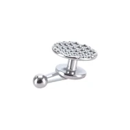 Bondable Button Round Base with Hook